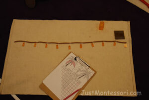 Math – Linear Counting – Montessori Curriculum – Cultural & Language