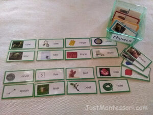 Language – Pre-Reading – Montessori Curriculum – Cultural & Language